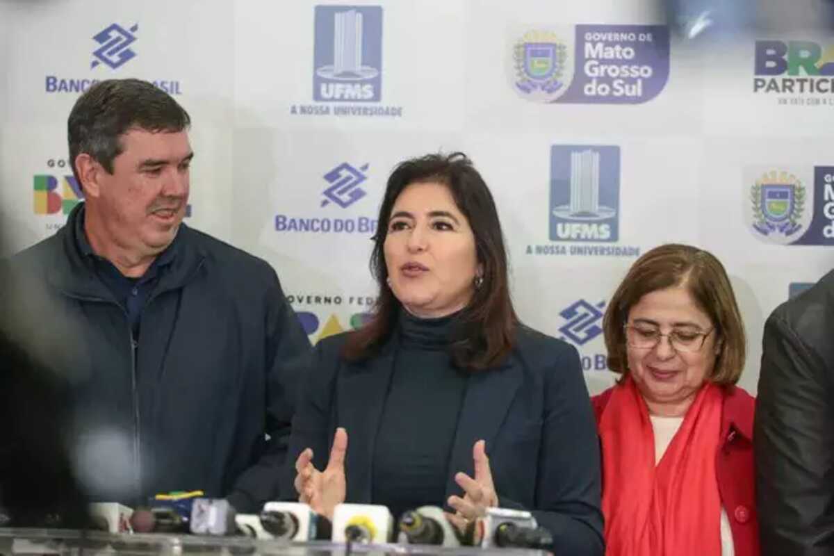 Em MS, Simone fala em dívida bilionária deixada de herança e priorizar ...