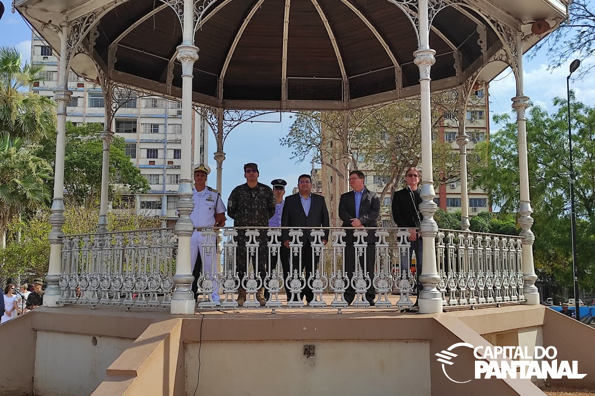 Cerimônia no Jardim da Independência marca início da Semana da Pátria ...